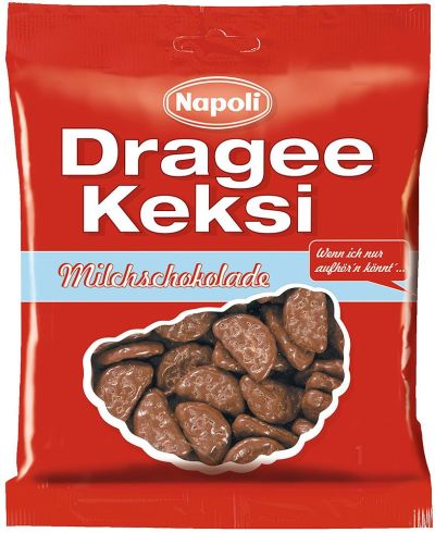 Napoli Dragee Keksi Milk Chocolate / Manner Wafers - OnlineFromAustria.com