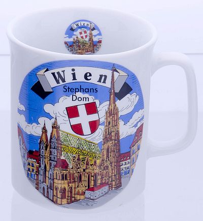 Mug Vienna Cup Stephansdom / Vienna / Souvenirs Austria ...