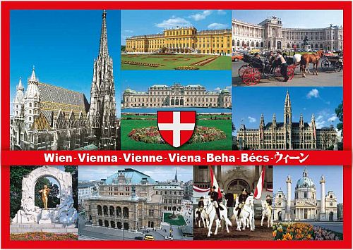Vienna postcard / Vienna / Souvenirs Austria - OnlineFromAustria.com