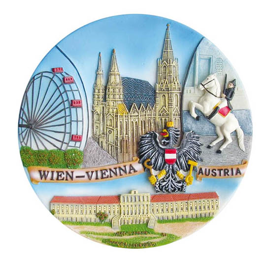 Plate Vienna 20cm / Vienna / Souvenirs Austria - OnlineFromAustria.com